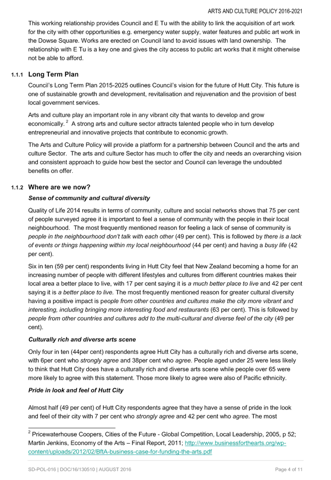 Agenda of Arts and Culture Subcommittee - 4 July 2017